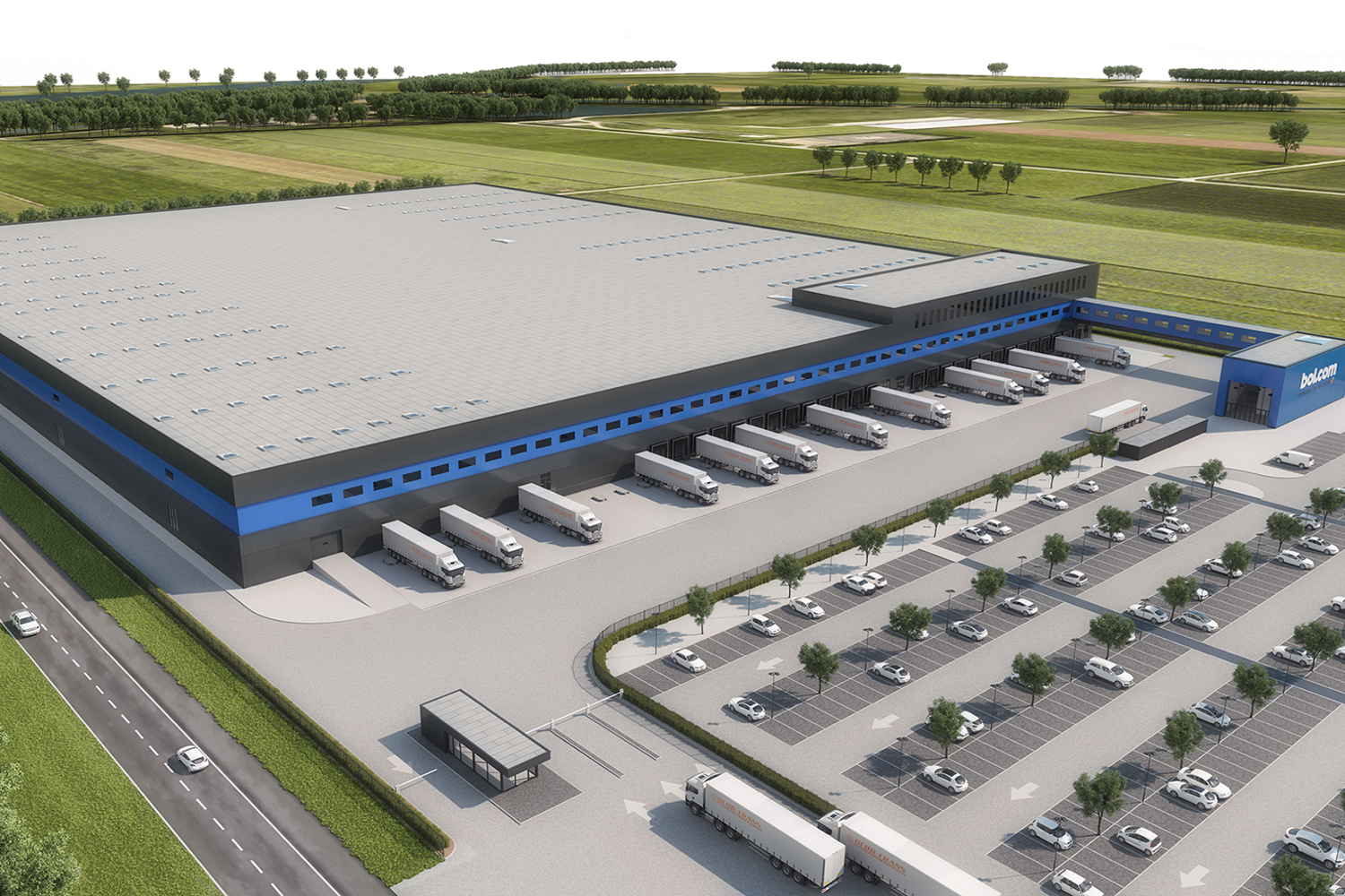 Fulfilment center bol.com met BREEAM-keurmerken duurzaamheid - Coneco